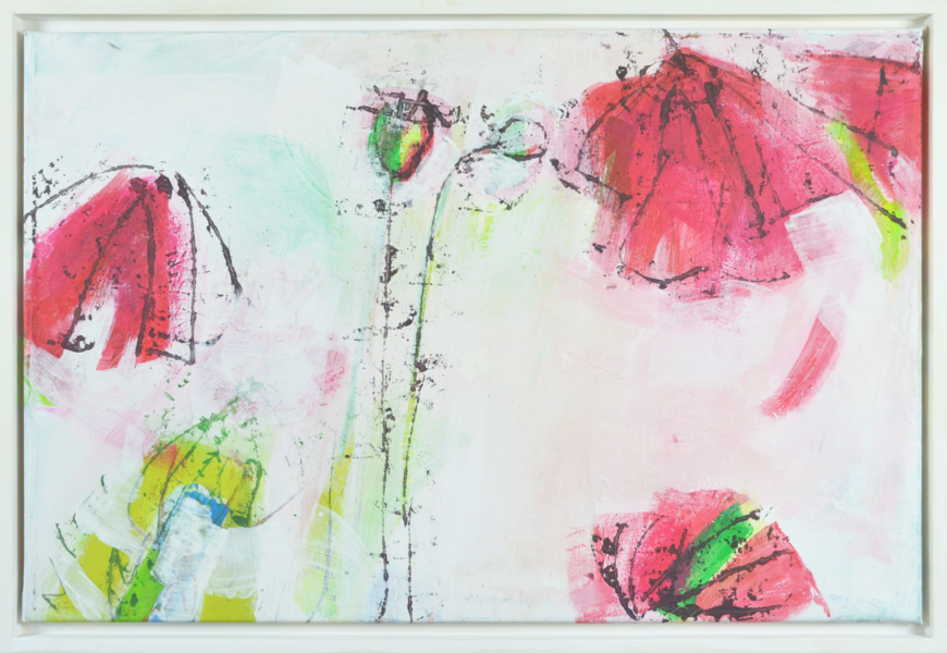 Mohn (1) - Kunstwerke - Stadt Hallstadt